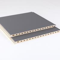China Fireproof WPC Fluted Wall Panel 1220x2440mm Moisture-Proof for sale