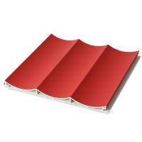 China 15mm WPC Fluted Wall Panel Fireproof Waterproof Custom Sizes for sale
