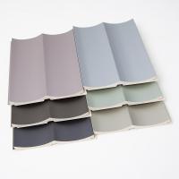 China Interior 15mm Wooden WPC Fluted Wall Panel Grille Board for sale