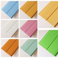 China 15mm WPC Fluted Wall Panel Waterproof Fireproof ISO9001 for sale