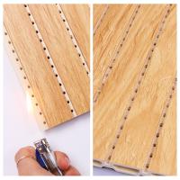 China Fireproof WPC Soundproof Wall Panel 1.22x3m Customizable for sale