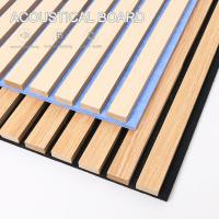 China WPC Fluted Wall Panel 1220x2440mm Waterproof Fireproof Acoustic for sale