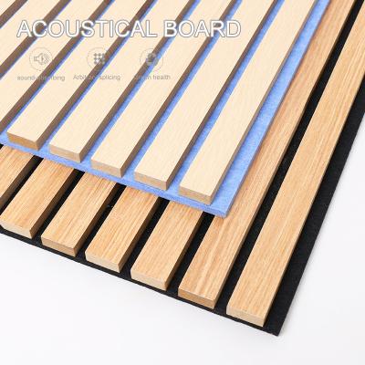 China WPC Fluted Wall Panel 1220x2440mm Waterproof Fireproof Acoustic for sale