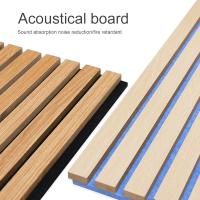 China WPC Fluted Wall Panel 1220x2440mm Waterproof Fireproof Acoustic for sale
