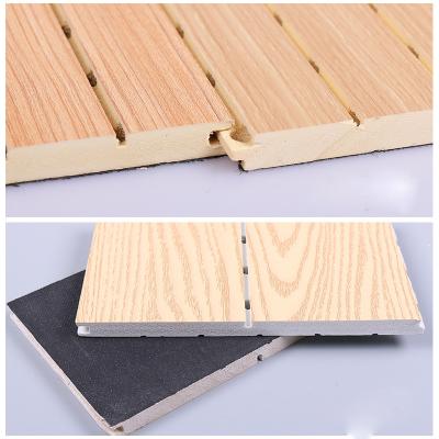 China Waterproof WPC Sound Absorbing Panel 1220x2440mm Fireproof for sale