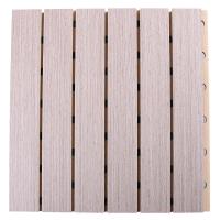 China WPC Fluted Wall Panel 1220x2440mm Fireproof Soundproof PVC for sale