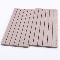 China WPC Fluted Wall Panel 1220x2440mm Fireproof Soundproof PVC for sale