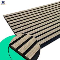 China WPC Fluted Wall Panel 1220x2440mm Waterproof Fireproof Soundproof for sale