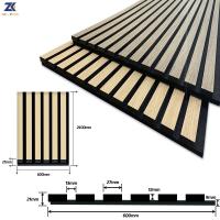 China WPC Fluted Wall Panel 1220x2440mm Waterproof Fireproof Soundproof for sale