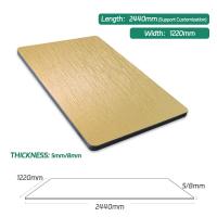 China 5/8mm Waterproof Bamboo Charcoal Wood Veneer Panel for Walls for sale