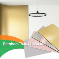 China 5/8mm Waterproof Bamboo Charcoal Wood Veneer Panel for Walls for sale