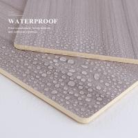 China Custom Bamboo Charcoal Wood Veneer Wall Panel 5/8mm Waterproof for sale