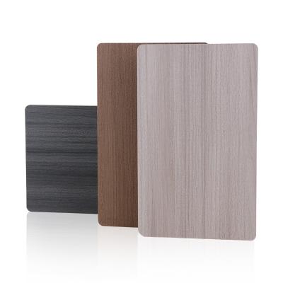 China 5-8mm Bamboo Charcoal Wood Veneer Wall Panel Moisture-Proof for sale