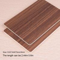 China Bamboo Fiber Wall Panel 5mm 8mm Waterproof Fireproof for sale