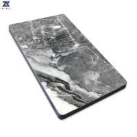 China 5mm PVC Bamboo Charcoal Wood Veneer Wall Panel Waterproof Fireproof for sale