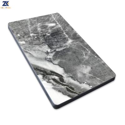China 5mm PVC Bamboo Charcoal Wood Veneer Wall Panel Waterproof Fireproof for sale