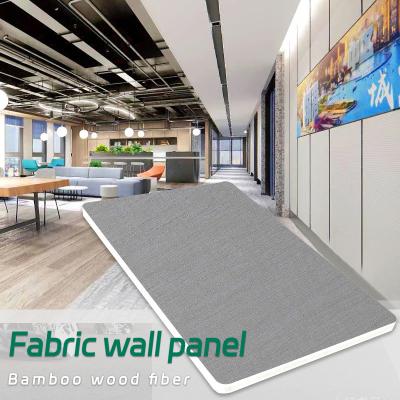 China 8mm Bamboo Fiber PVC Wall Panel Waterproof Fireproof for sale