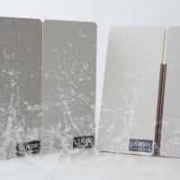 China 8mm Bamboo Fiber PVC Wall Panel Waterproof Fireproof for sale