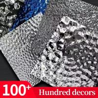 China 8mm PET 3D Water Ripple Bamboo Charcoal Wall Panel Fireproof for sale