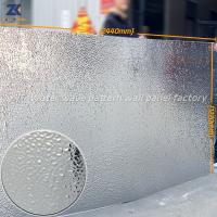 China Bamboo Charcoal Water Ripple Wall Panel 1220x2440mm E0 Grade for sale
