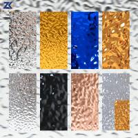 China 5-8mm Bamboo Charcoal Water Ripple Panel Waterproof Veneer for sale