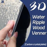 China 5-8mm Bamboo Charcoal Water Ripple Panel Waterproof Veneer for sale