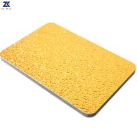 China 5mm Bamboo Charcoal Fiber Water Ripple Wall Panel Waterproof Fireproof for sale