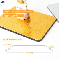 China 5mm Bamboo Charcoal Fiber Water Ripple Wall Panel Waterproof Fireproof for sale