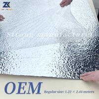 China 5mm Water Ripple PVC Bamboo Fiber Wall Panel Fireproof for sale