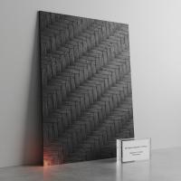 China 8mm Bamboo Charcoal PVC Wall Panel Waterproof Fireproof 1220x2440mm for sale