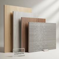 China 5/8mm Fireproof Bamboo Fiber PVC Wall Panel Moisture-Proof for sale