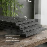 China 5mm 8mm Bamboo Charcoal PVC Wall Panel Waterproof Moisture Proof1 for sale