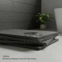 China 5-8mm Waterproof Bamboo Charcoal Fiber Board for Wall Decoration for sale