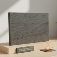 China 5-8mm Bamboo Charcoal Fiber Board Fireproof Moisture-Proof Wall Panel for sale