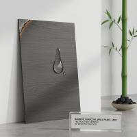 China Bamboo Charcoal Wall Panel 5mm Fireproof Waterproof Interior Decoration for sale