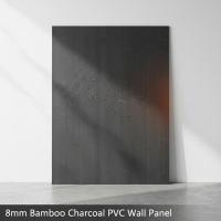 China 8mm Bamboo Charcoal PVC Wall Panel Waterproof Fireproof 1220x2440mm for sale