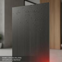 China 8mm Bamboo Charcoal PVC Wall Panel Waterproof Fireproof 1220x2440mm for sale
