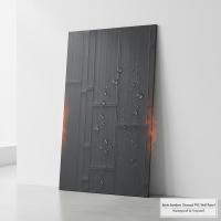 China 8mm Bamboo Charcoal PVC Wall Panel Waterproof Fireproof 1220x2440mm for sale