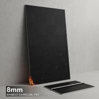 China 8mm Bamboo Charcoal PVC Wall Panel Waterproof Fireproof 1220x2440mm for sale