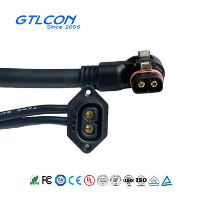 China AC100A Electric Vehicle Yacht Ship Charging Lithium Battery Replacement Connector for sale