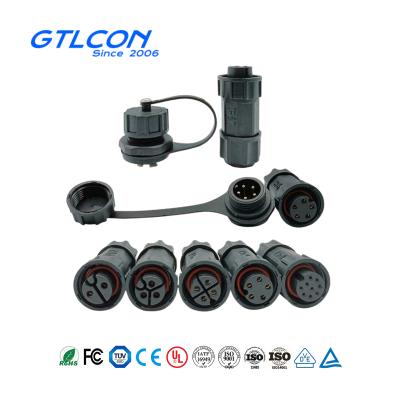 China IP68 PV Connector 2-9P Waterproof Circular Connector For Photovoltaic System for sale