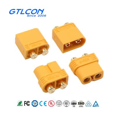 China Yellow 60UPB XT Connectors 2 Pin 30A Male And Female Connector Plug For RC Battery for sale