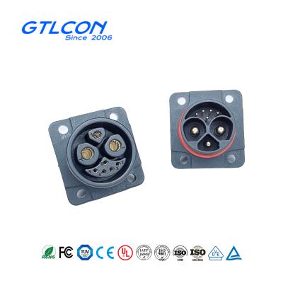China 50A 80A stackable connector, IP67 waterproof connector, 2+1+5 battery pack connector, suitable for energy storage systems or electric vehicle battery swap cabinets for sale