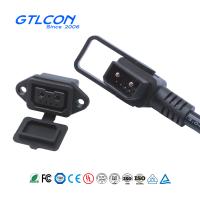 China Electric Bicycle Lithium Battery Charging Socket — 2+4P EV Lithium Battery Charging Connector for sale
