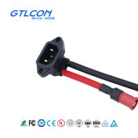 China 75A Panel Mounted Socket Electric Vehicle Battery Replacement Male And Female AC Power Connector C13 C14 Socket for sale