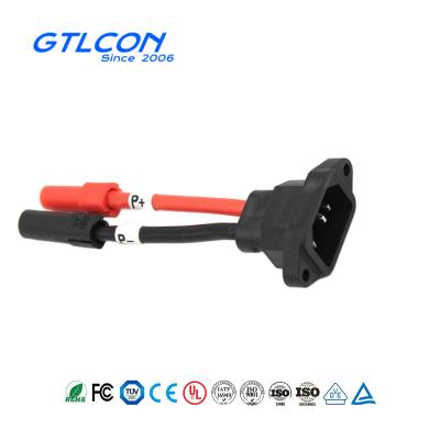 China 30A IEC AC Power Outlet Screw Plug Adapter Power Outlet AC Plug To XT150 for sale