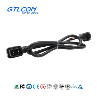 China Electric Bicycle Wiring Harness Connector 2+4P Female To Male Plug Connector for sale