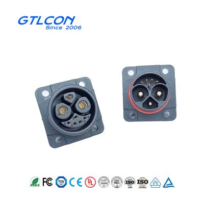 China 2+1+5-Pin Plug & Socket Signal and Power Connector — Stacked Connector for sale