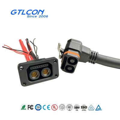 China IP67 Waterproof Battery Connector 120A 2+8 High Current Battery Connector for sale