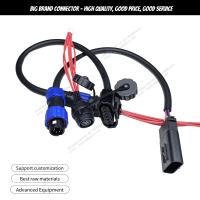 China 2-10 Pin Circular Connector IP68 Waterproof Power Connector Power Cord for sale